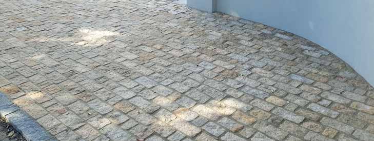 Buff Belfast Cobbles - Gibson Paving